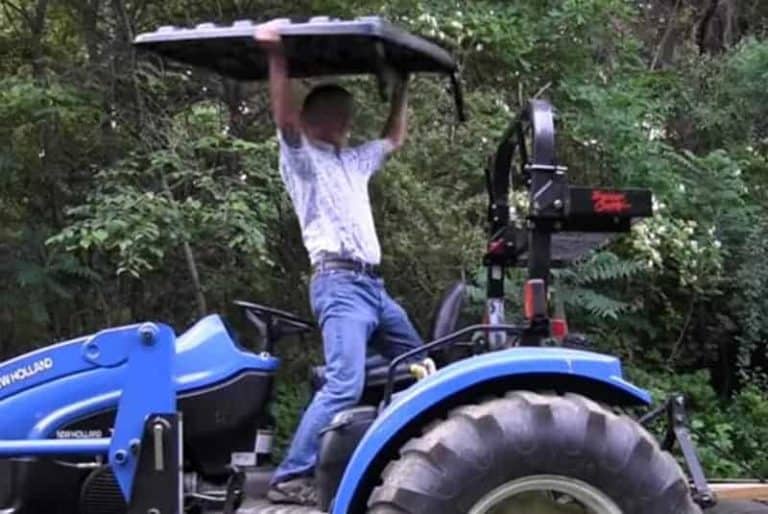 RhinoHide Tractor Canopy- Removeable Tractor Canopy-Ask Tractor Mike