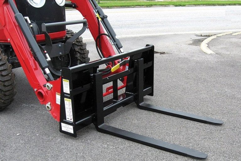 Worksaver Sub-Compact Tractor Pallet Forks - Ask Tractor Mike