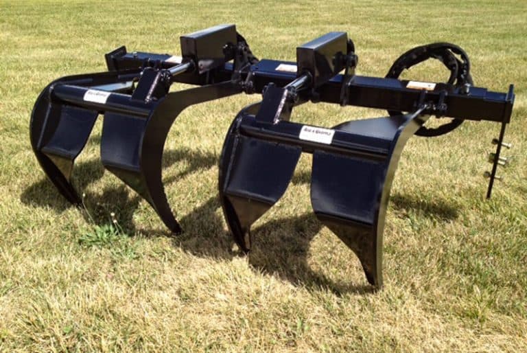 "The Contractor" Add-A-Grapple for Skid Loaders and Large Tractors