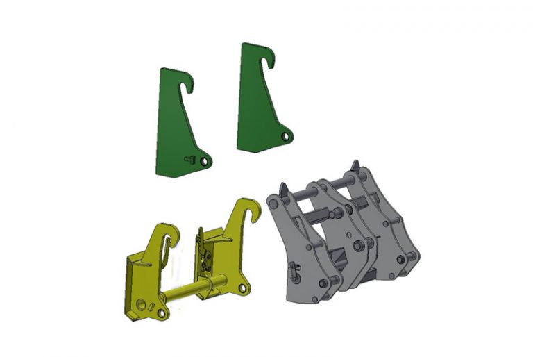 Heavy Duty Industrial Bucket Quick Attach for Excavators and ...