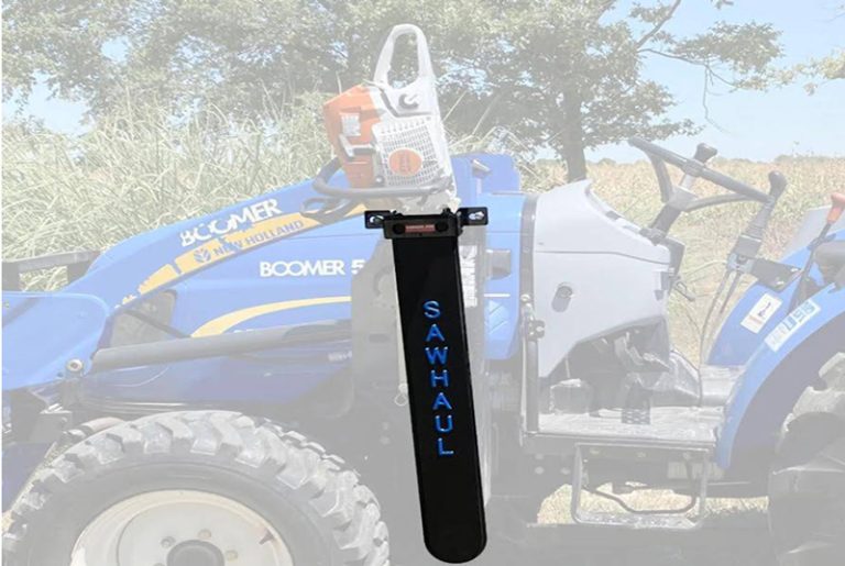 SawHaul, the Original Tractor Chainsaw Carrier - Ask Tractor Mike