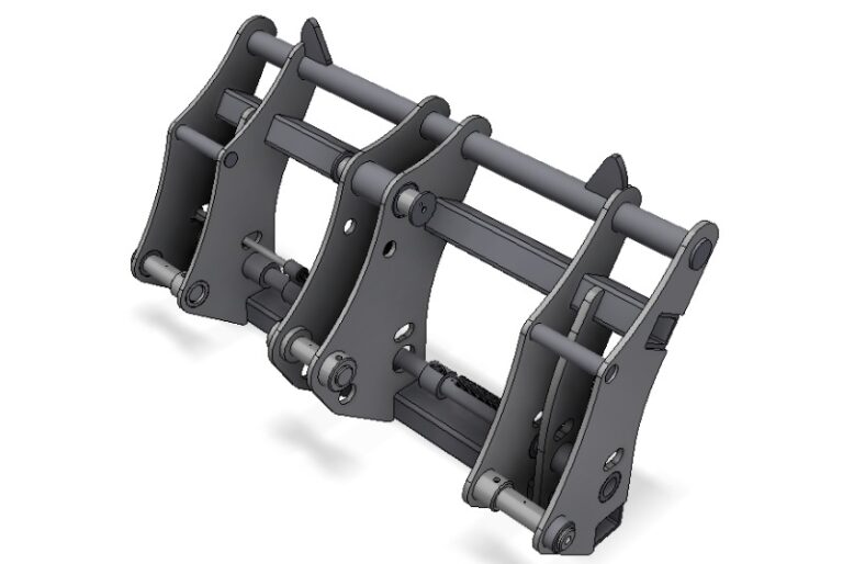 John Deere 310E, 310SE, 315SE or 410E Backhoe Pin Front Bucket to Skid ...