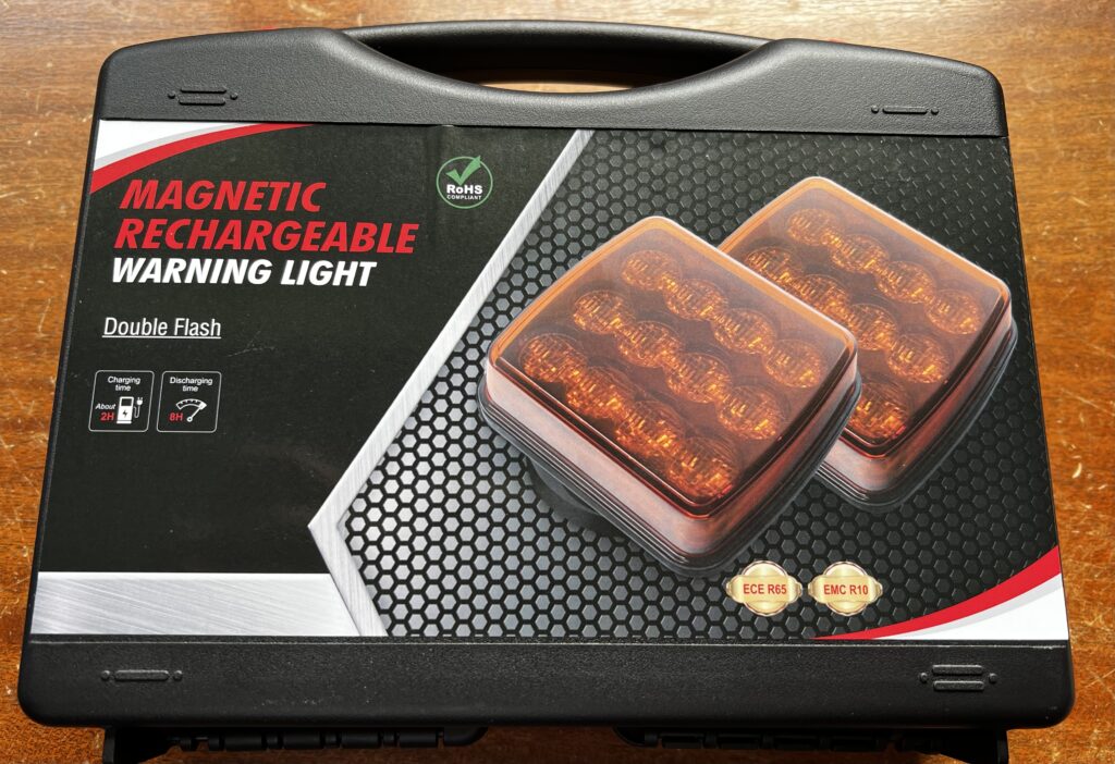 CLOSEOUT SPECIAL: Magnetic LED Rechargeable Flasher Kit • Ask Tractor Mike