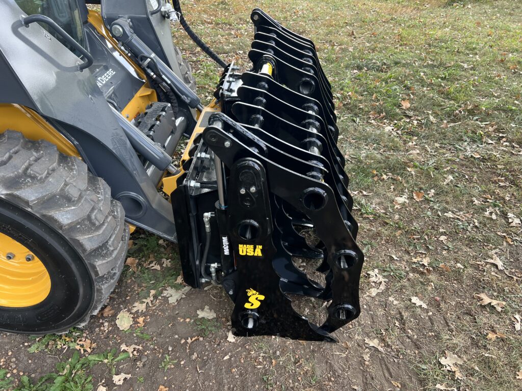 Mini Grapple Rake For John Deere Compact Tractors - Ask Tractor Mike